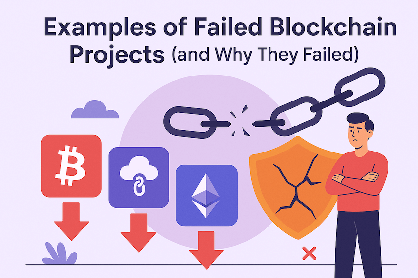 Failed Blockchain Projects and Why They Failed